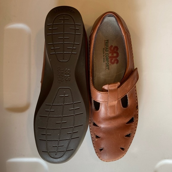SAS | Shoes | Sas Shoes Size 9 2 Light Brown Leathet | Poshmark
